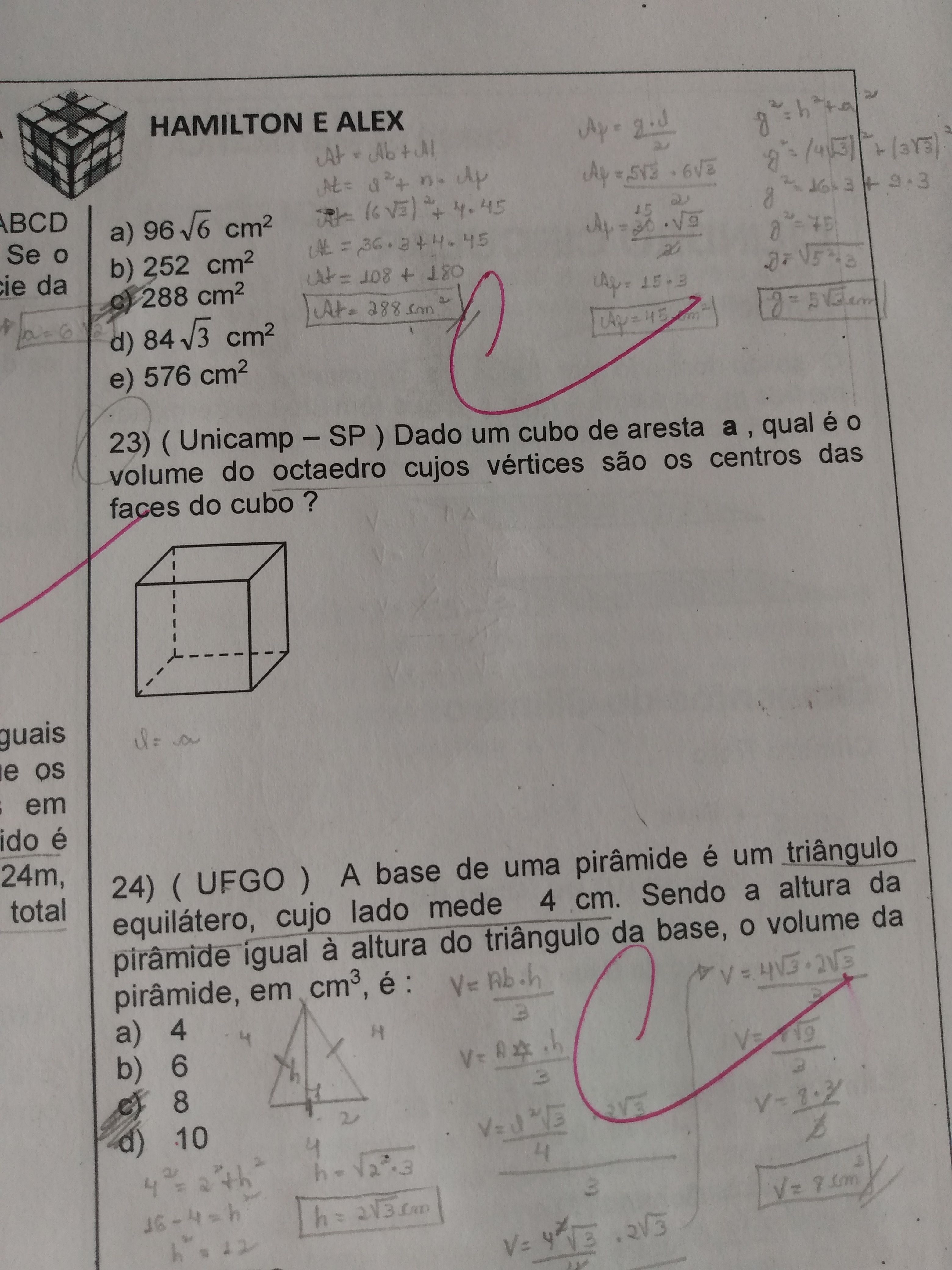 Boa tarde ! Estou com dúvida nessa questão 23.Agradeço - Explicaê Boa tarde ! Estou com dúvida nessa questão 23.Agradeço - Explicaê